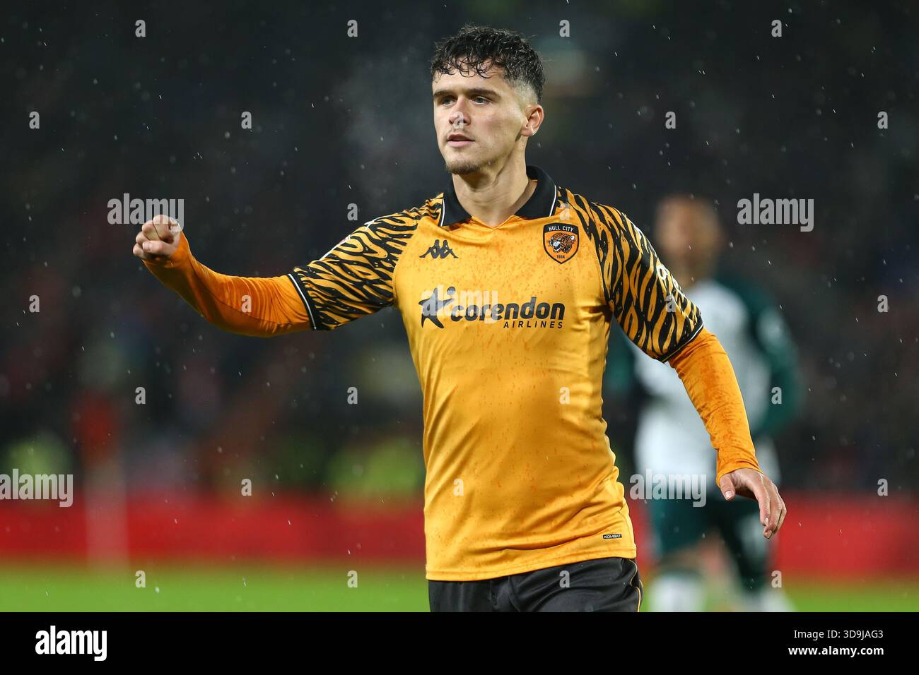 Ryan Giles of Hull City in action during the Sky Bet Championship match ...