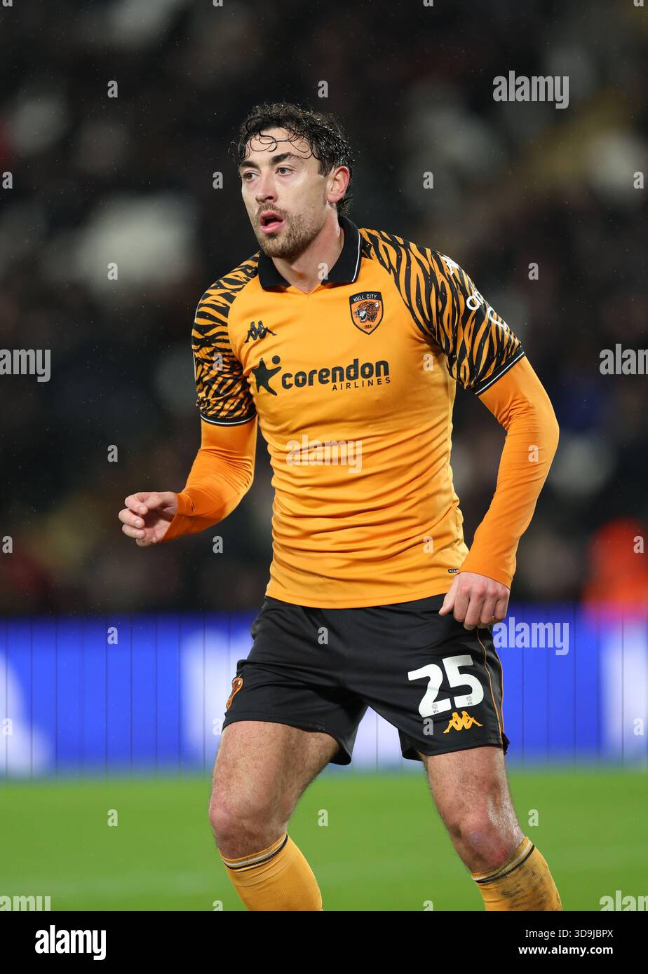 Hull City's Matt Crooks during the Sky Bet Championship at MKM Stadium ...