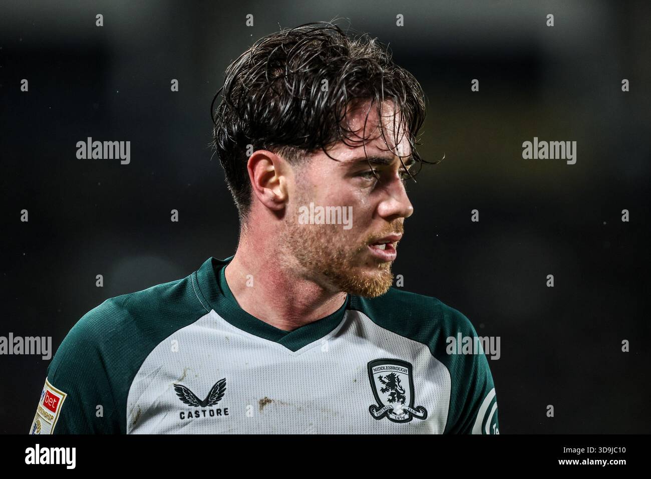 Hayden Hackney of Middlesbrough during the Sky Bet Championship match ...