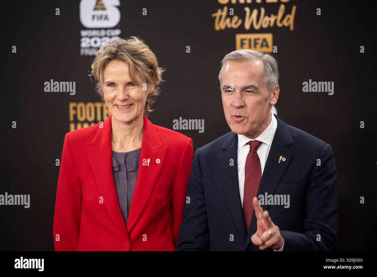 Canada's Prime Minister Mark Carney and his wife Diana Fox Carney ...
