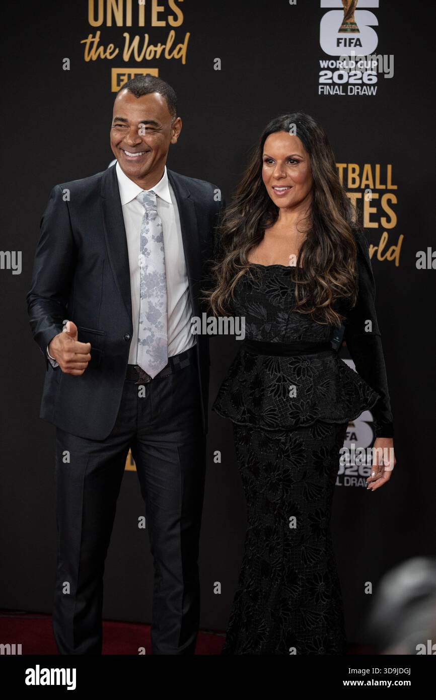 Cafu attends a red carpet event ahead of the Final Draw for the 2026 ...