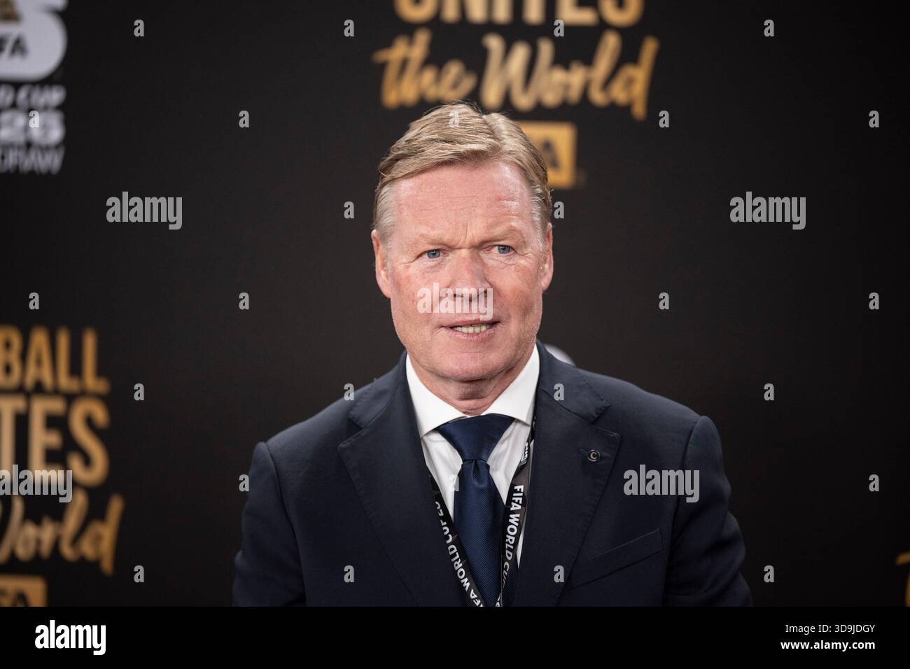 Ronald Koeman, Head Coach of the Netherlands attends a red carpet event ...