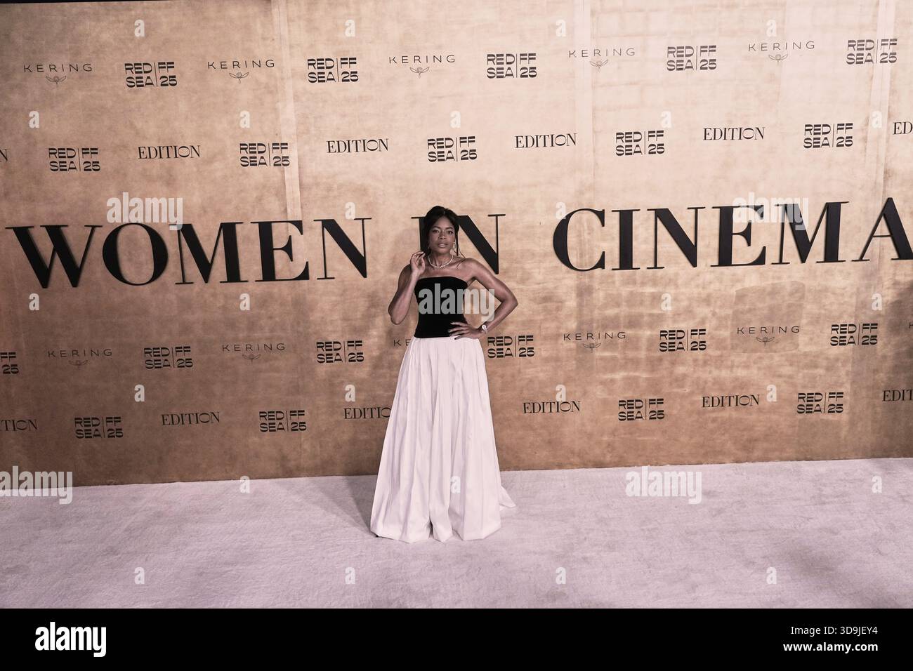 Naomi Harris arrives to attend a session celebrating women in cinema ...