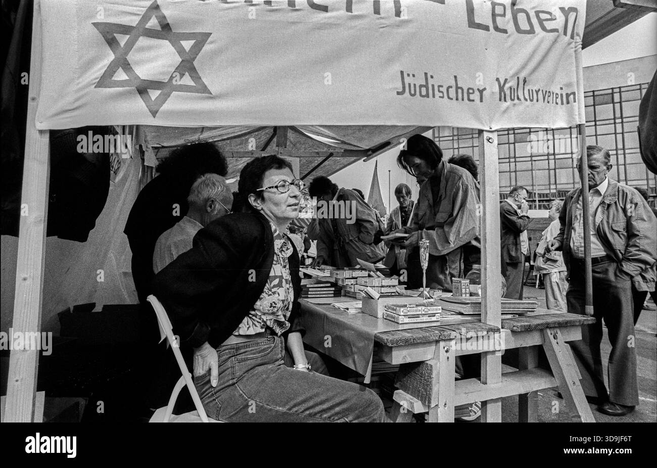 Aktionstag gegen Rassismus Deutschland, Berlin, 13.09.1992, Irene Runge ...