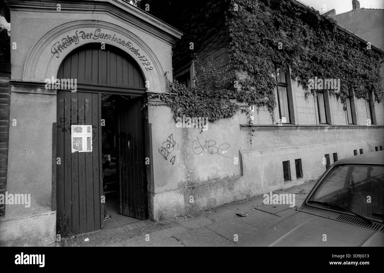 Garnisonfriedhof Deutschland, Berlin, 30.09.1992, Eingang zum ...
