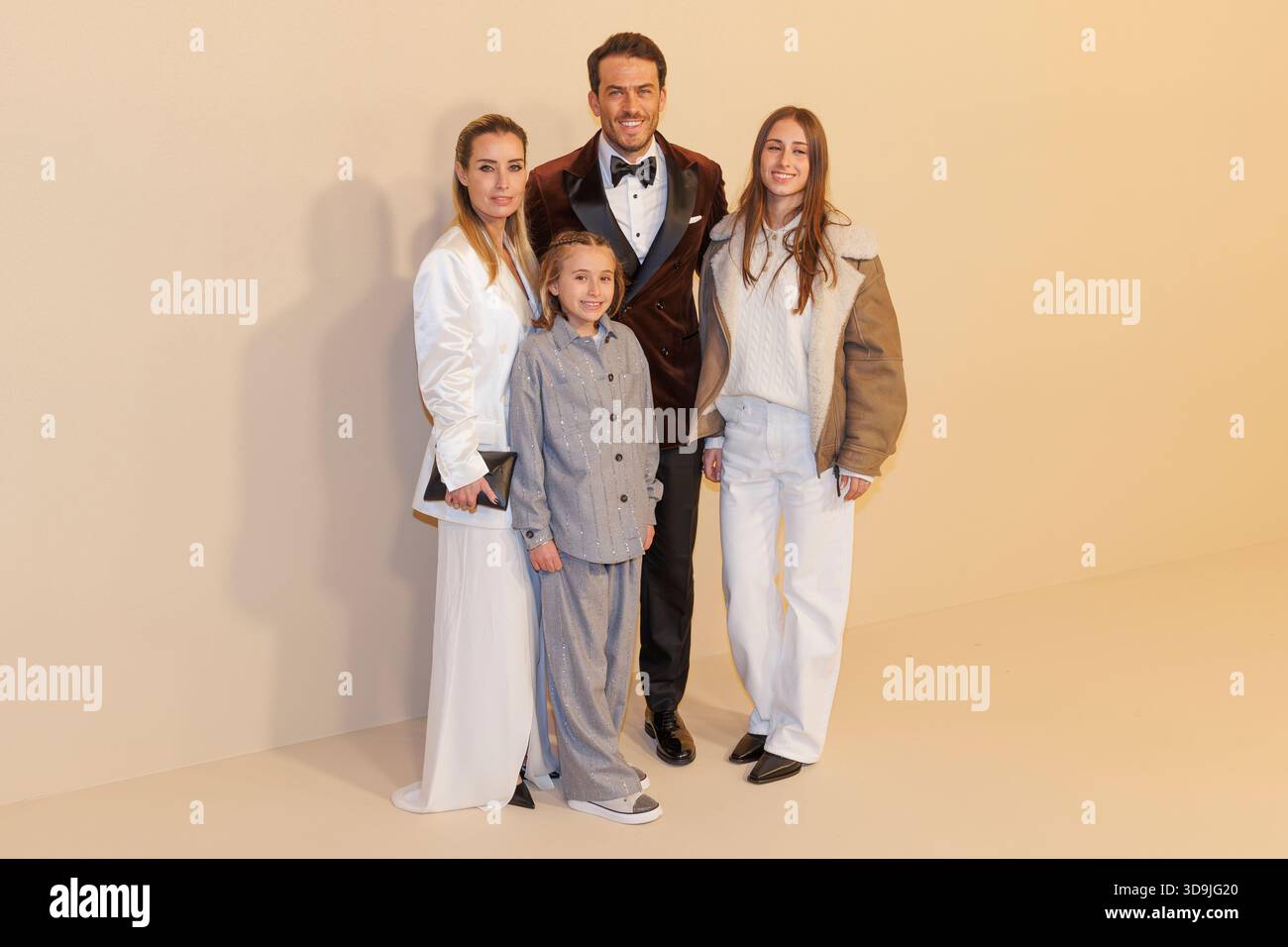 December 4, 2025, Rome, Rome, Italy: Camilla Cucinelli with her family ...