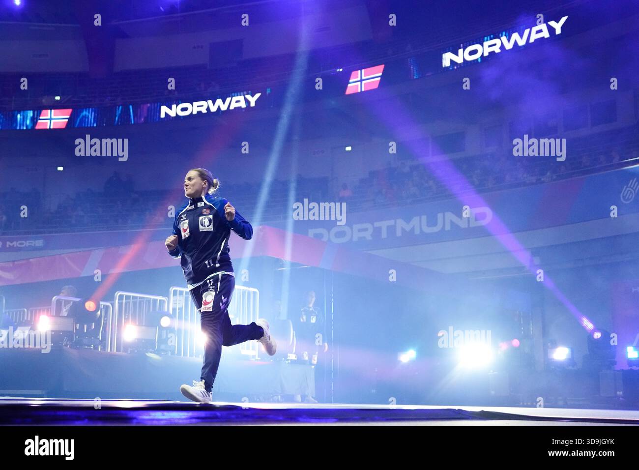 Dortmund, Germany 20251205. Norway's Malin Aune during the intermediate ...