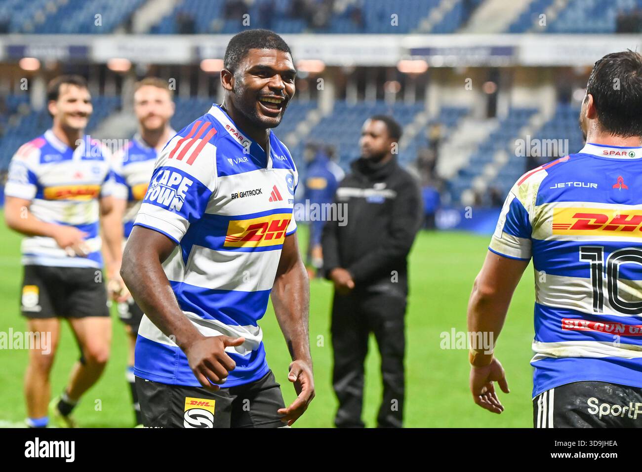 Dylan Maart of Stormers during the EPCR Champions Cup match between ...
