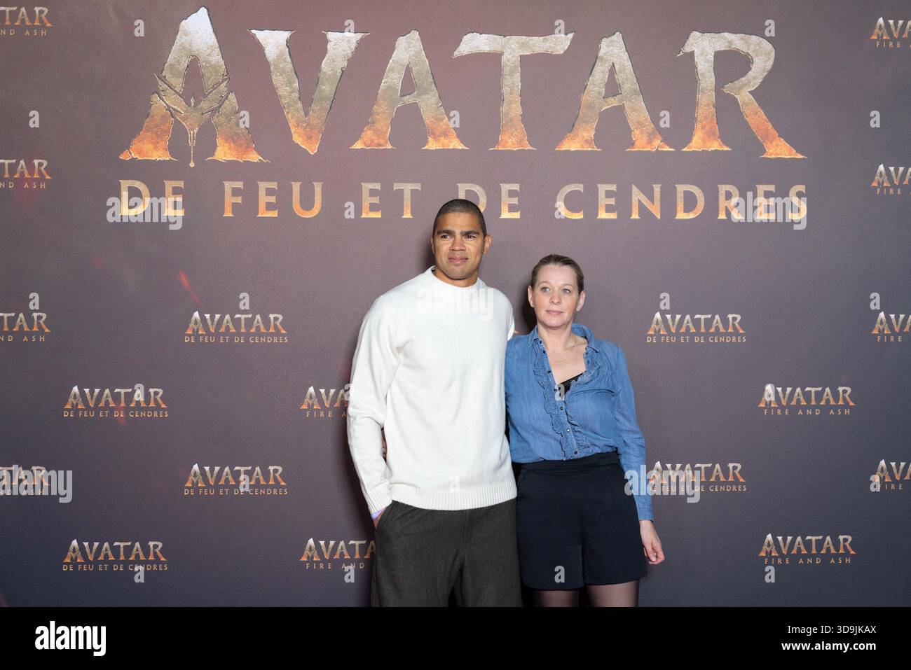 Daniel Narcisse and his wife Emmanuelle Narcisse attends the "Avatar ...