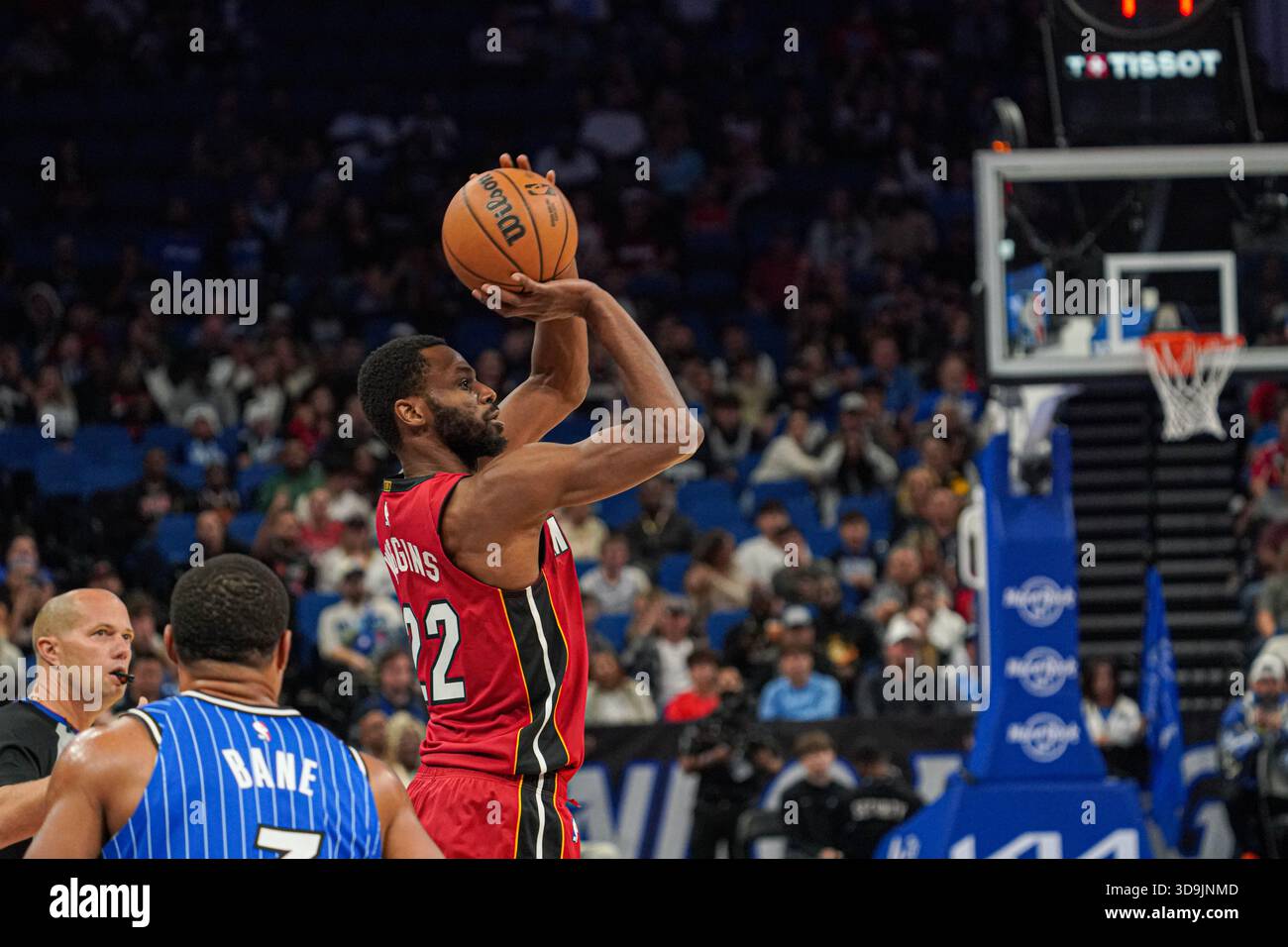 Orlando, Florida, USA, December 5, 2025, Miami Heat forward Andrew ...