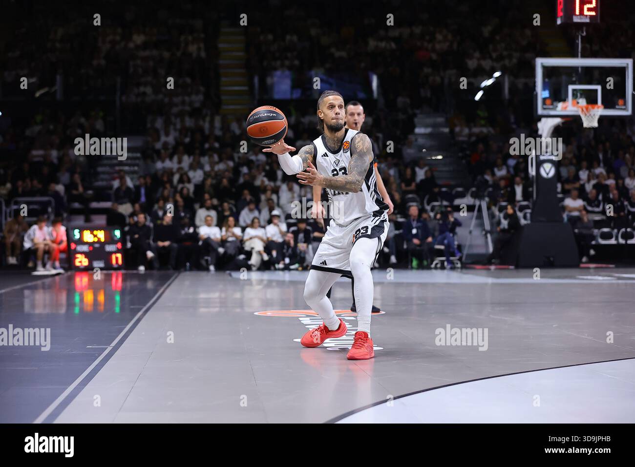 23 Daniel HACKETT Virtus Match BASKETBALL - EUROLEAGUE Virtus Bologna ...