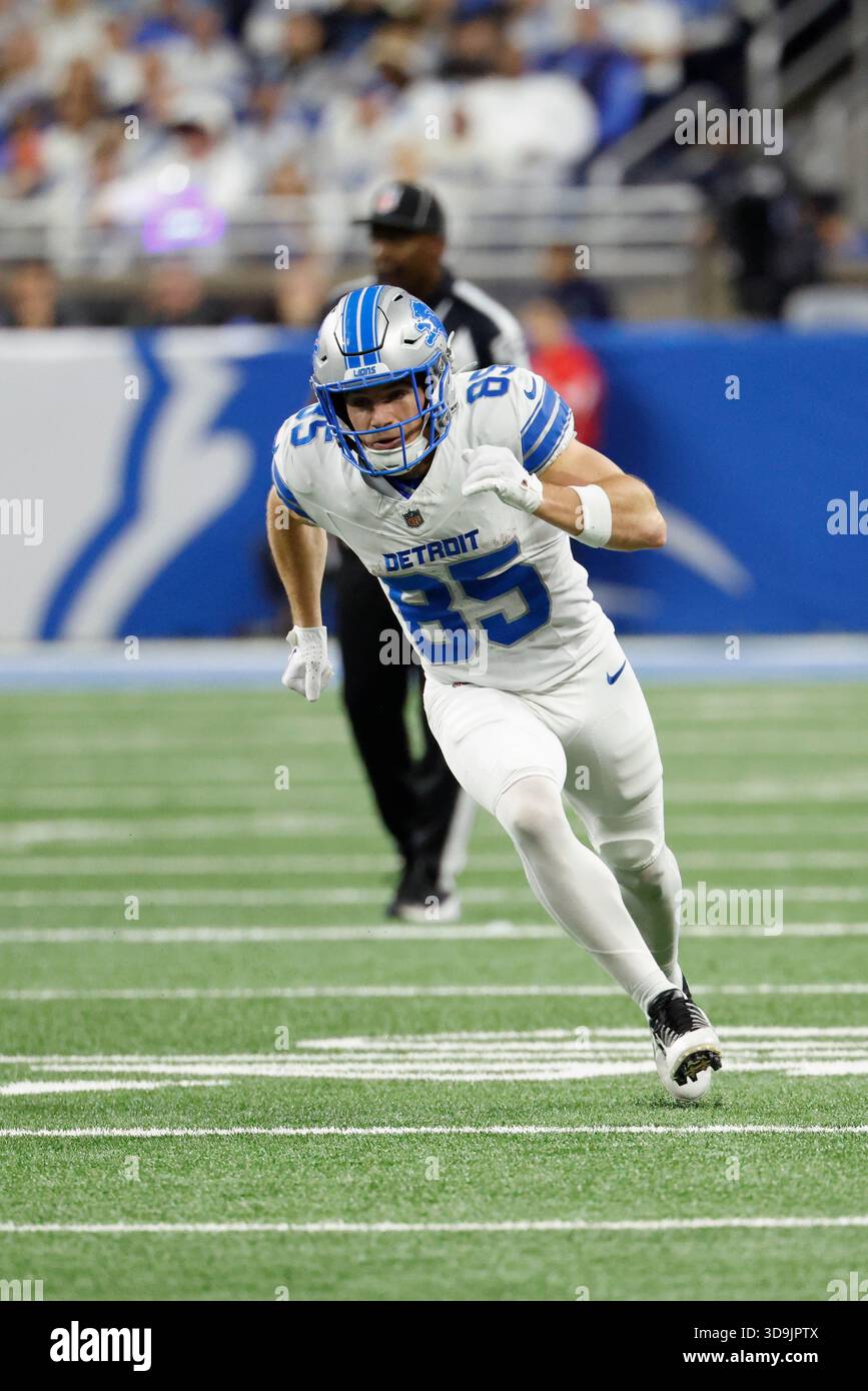 Detroit Lions wide receiver Tom Kennedy (85) runs a route against the ...