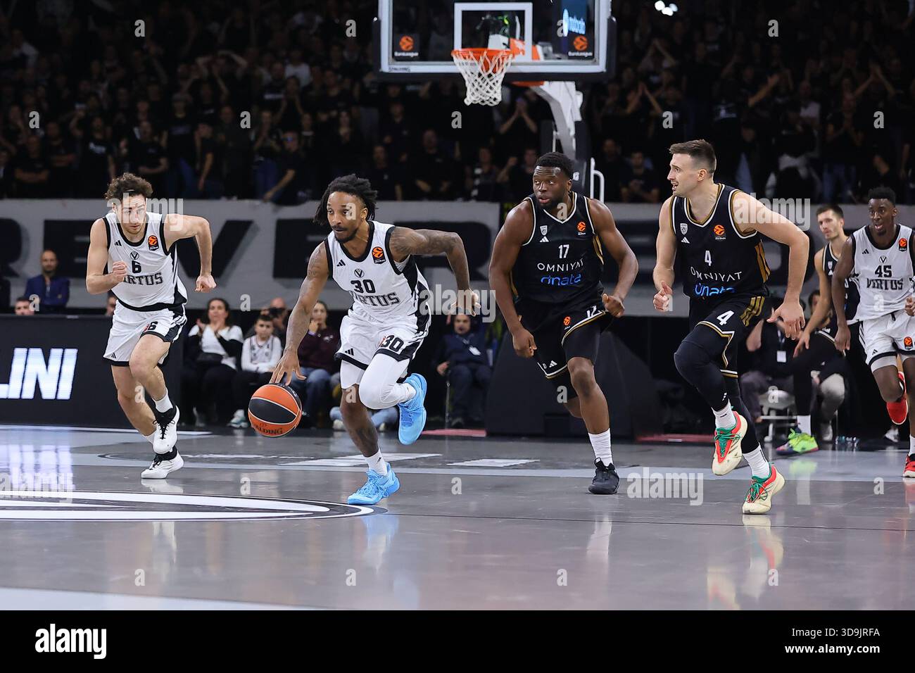 30 Matt MORGAN Virtus Match BASKETBALL - EUROLEAGUE Virtus Bologna vs ...