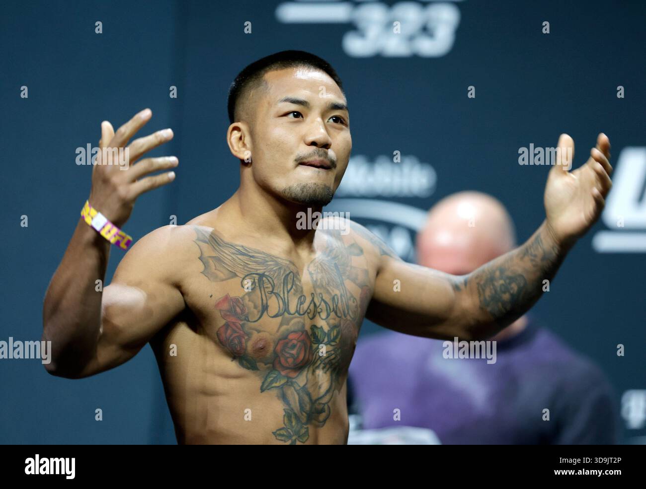 UFC flyweight fighter Joshua Van, originally of Myanmar, arrives ...