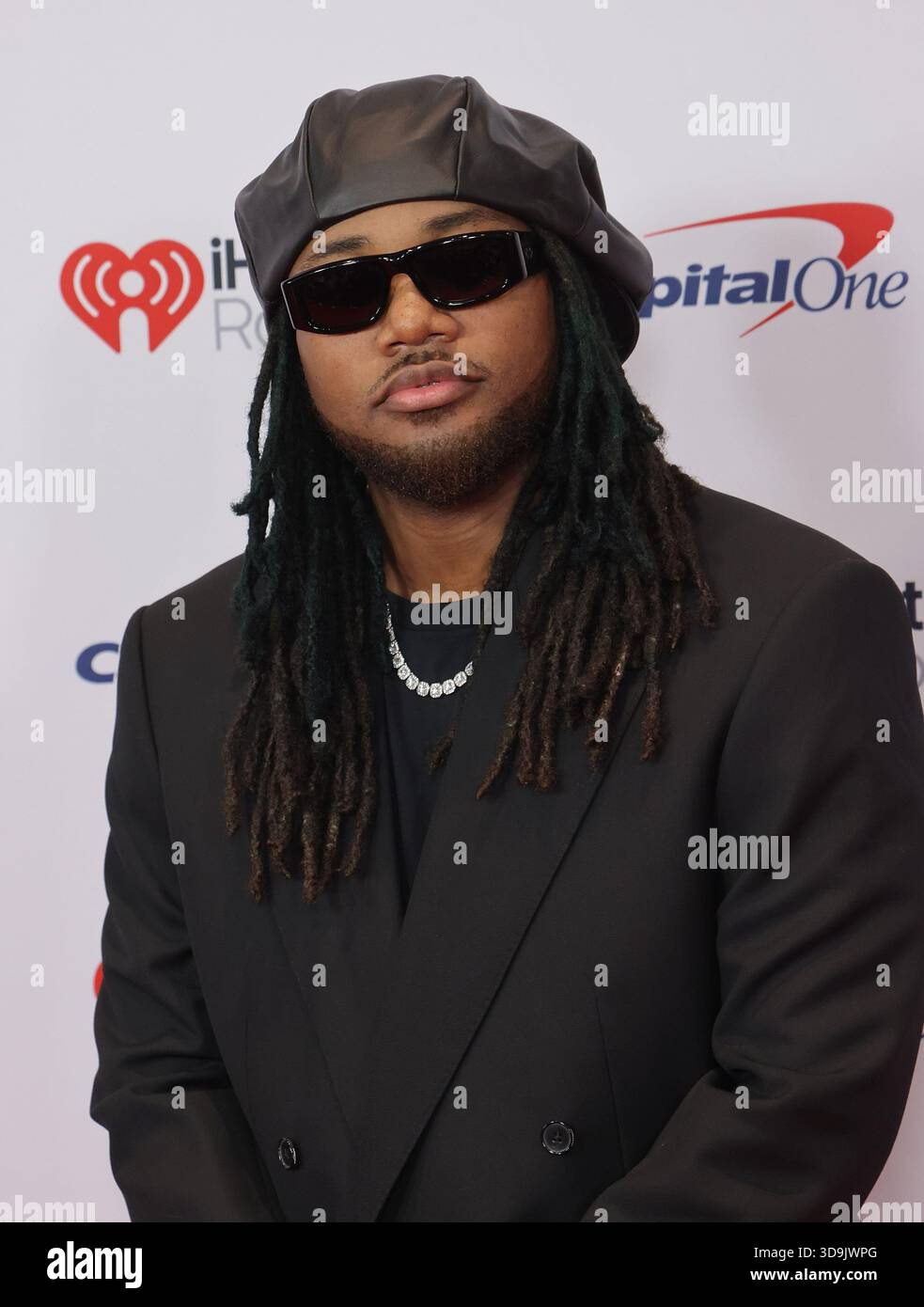 Leon Thomas III attends iHeartRadio 102.7 KIIS FM's Jingle Ball 2025 at ...