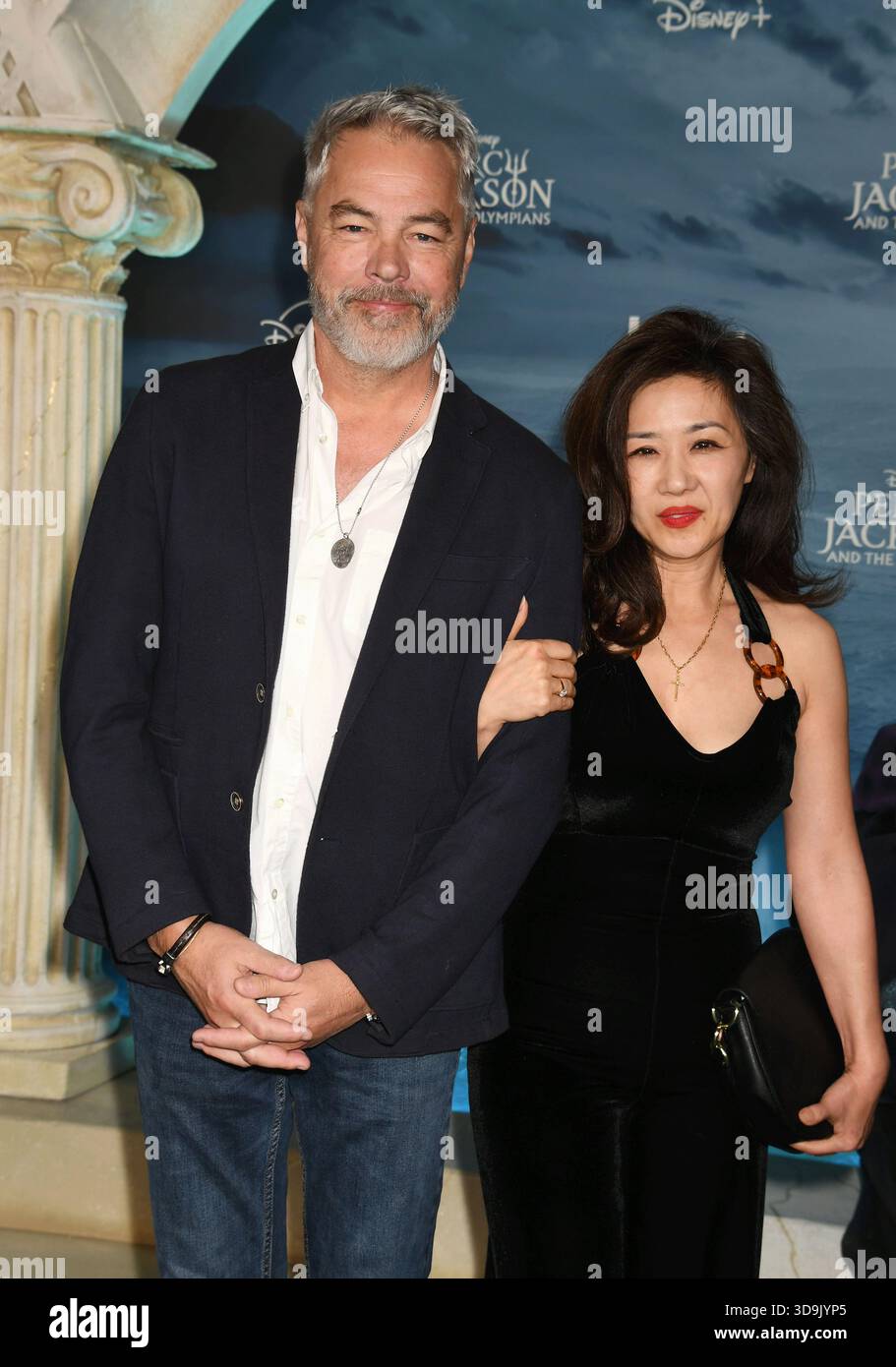 LOS ANGELES, CALIFORNIA - DECEMBER 03: (L-R) Jim Rowe and Ji Kwon at ...