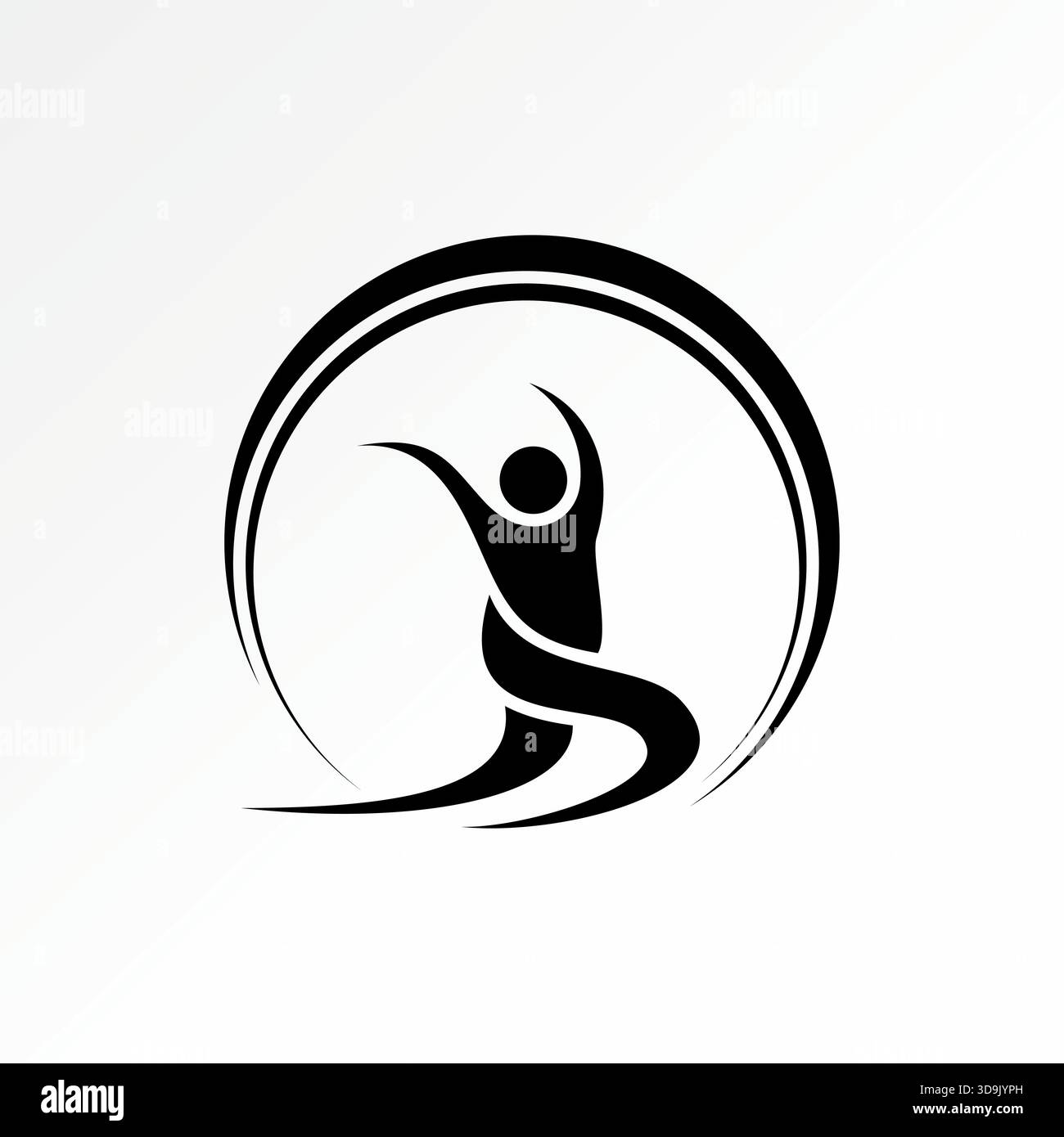 Creative person concept Black and White Stock Photos & Images - Alamy