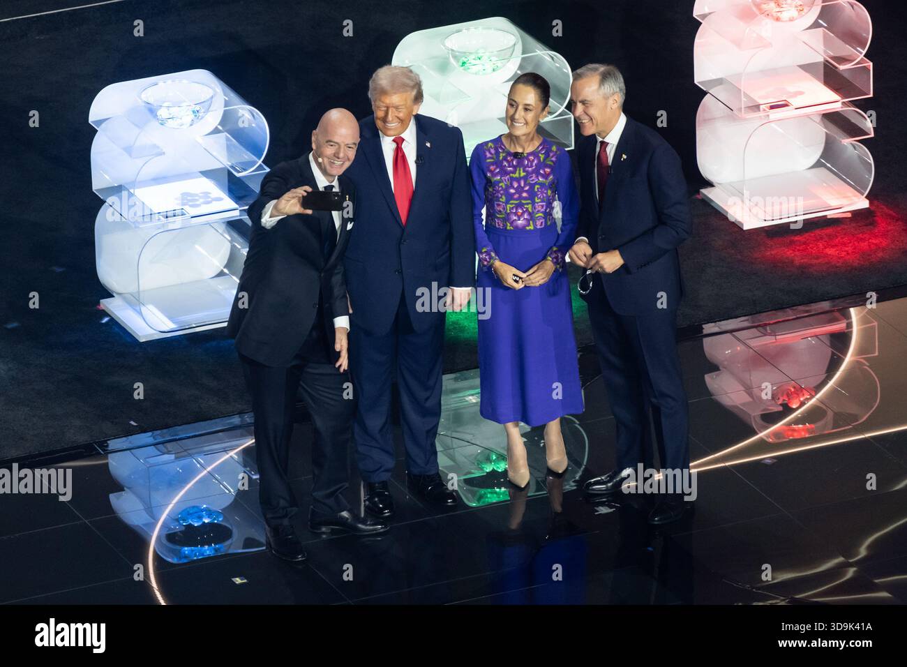 FIFA President Gianni Infantino, President Donald Trump, Mexico ...