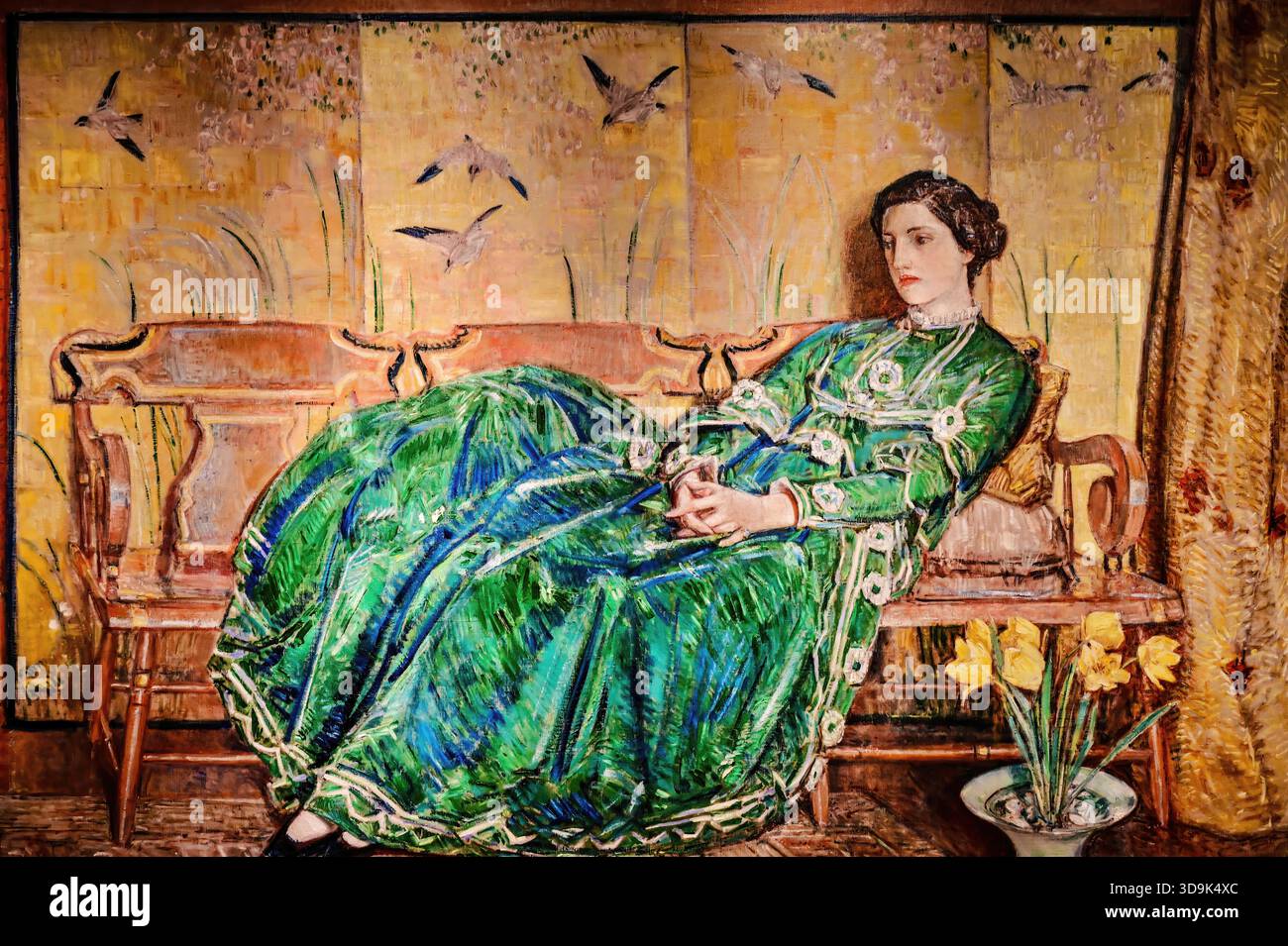 Green room artwork Stock Vector Images - Alamy