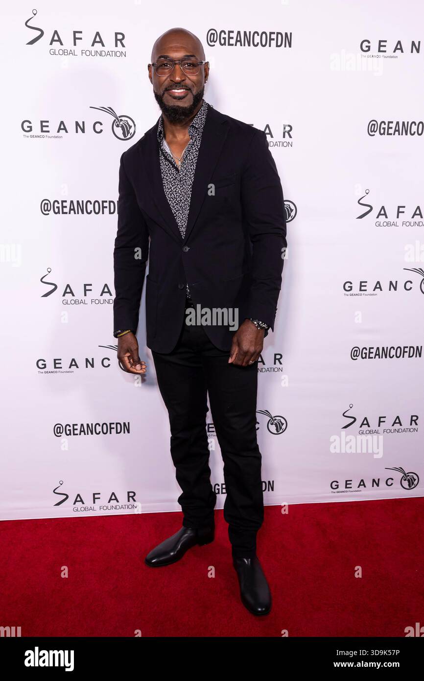 Adrian Holmes attends the arrivals of The GEANCO Foundation’s Family ...