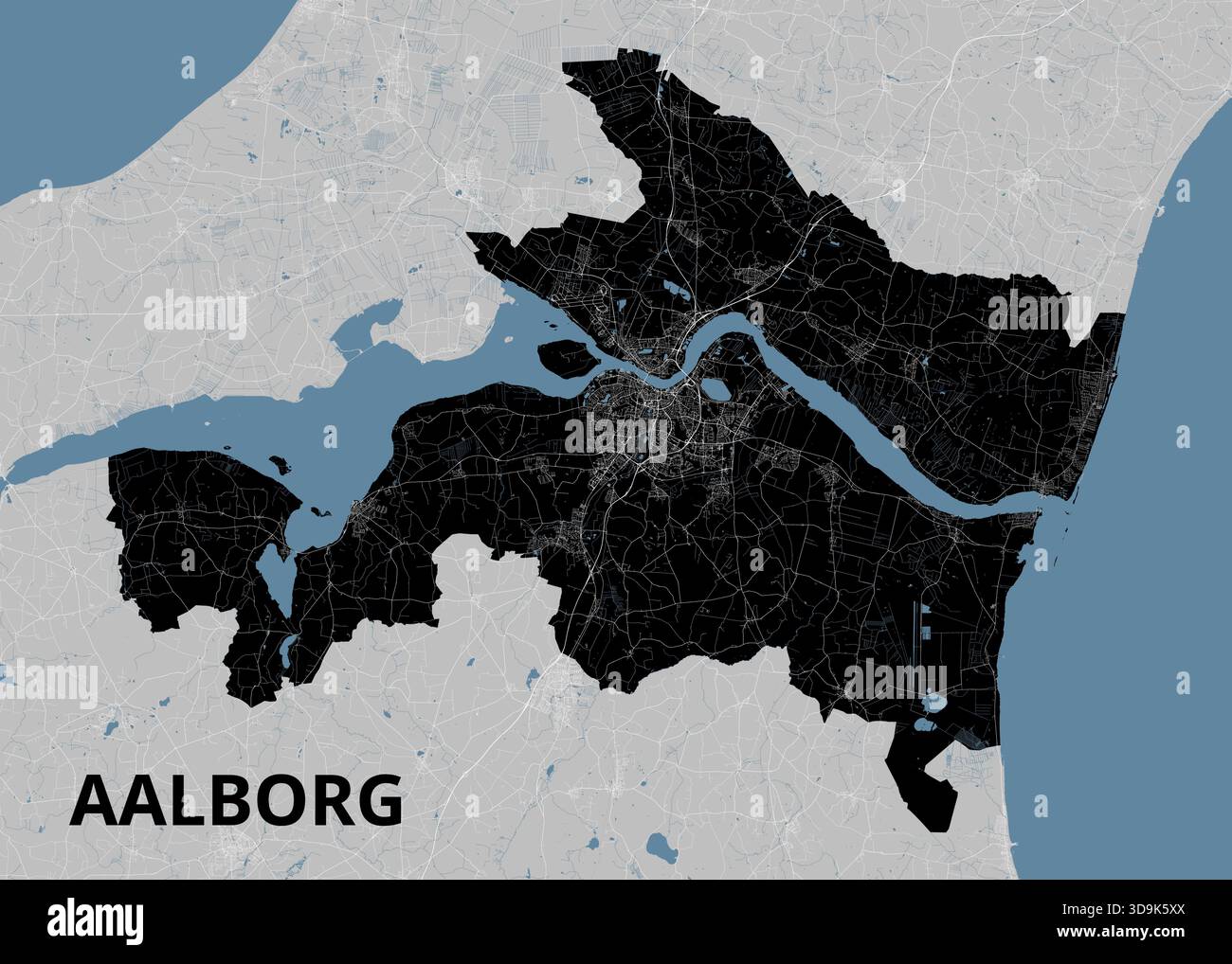 Place boundaries Stock Vector Images - Alamy