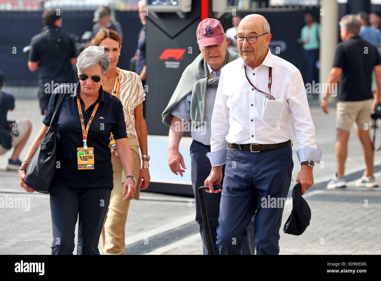 Abu Dhabi, Abu Dhabi. 06th Dec, 2025. Peter Sauber (SUI) Former Sauber ...