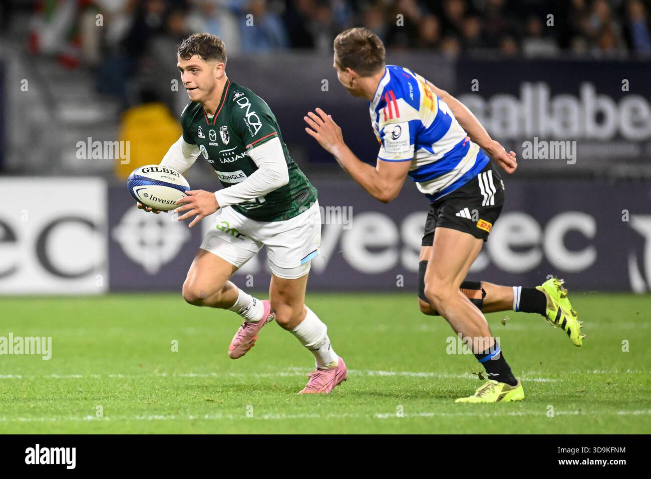 Arnaud Erbinartegaray of Aviron Bayonnais during the EPCR Champions Cup match between Bayonne ...