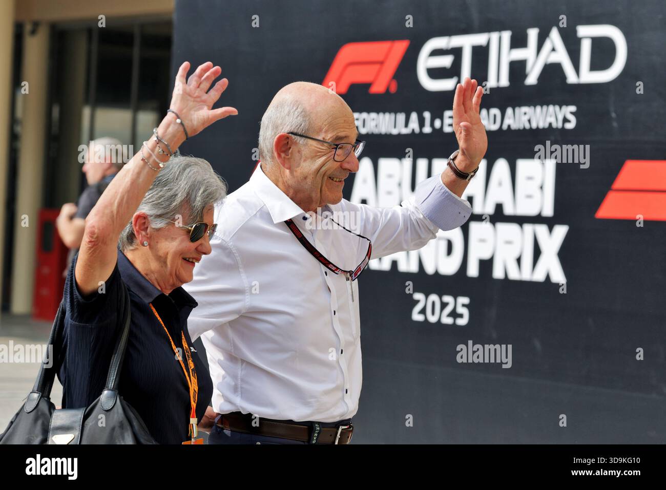 Abu Dhabi, Abu Dhabi. 06th Dec, 2025. Peter Sauber (SUI) Former Sauber ...