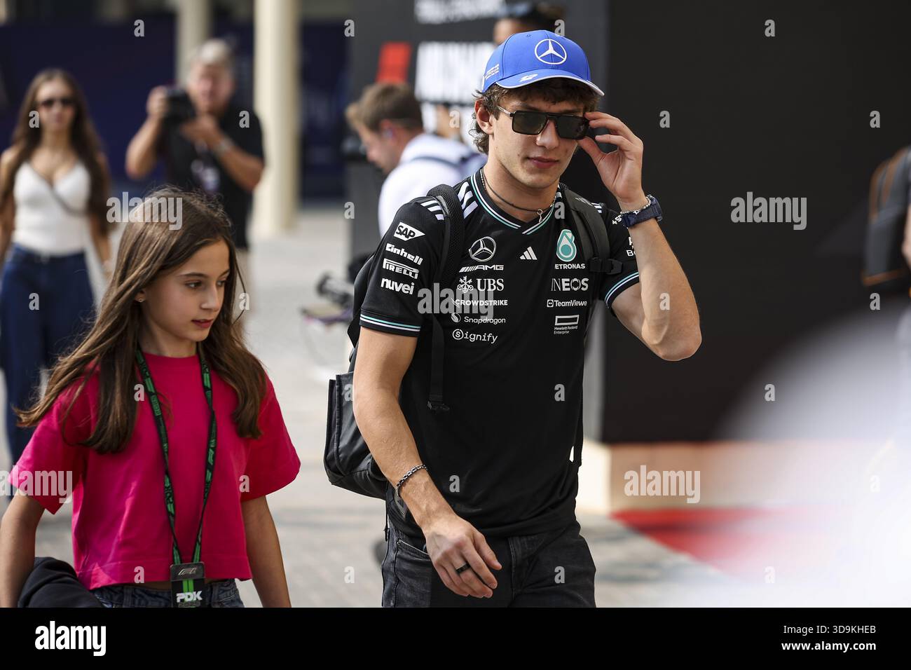 KIMI ANTONELLI Andrea (ita), Mercedes AMG F1 Team W16, portrait with ...