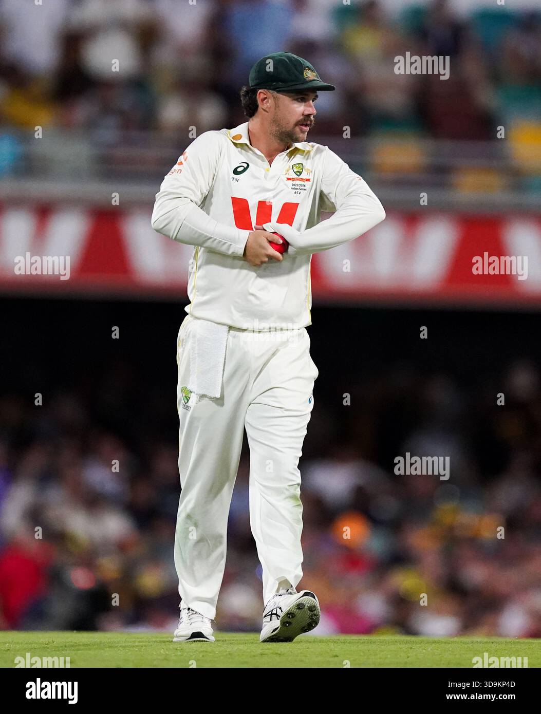 Australia's Travis Head on day three of the second NRMA Insurance Ashes ...
