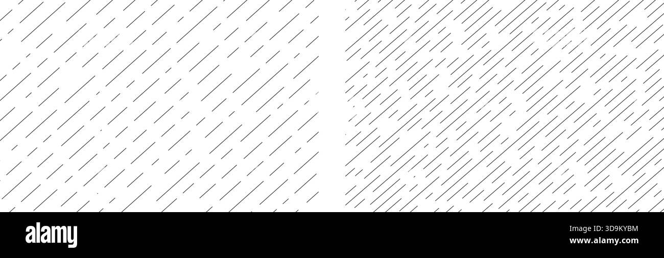 Dashed line background, rain texture, irregular diagonal stripes. Slash ...