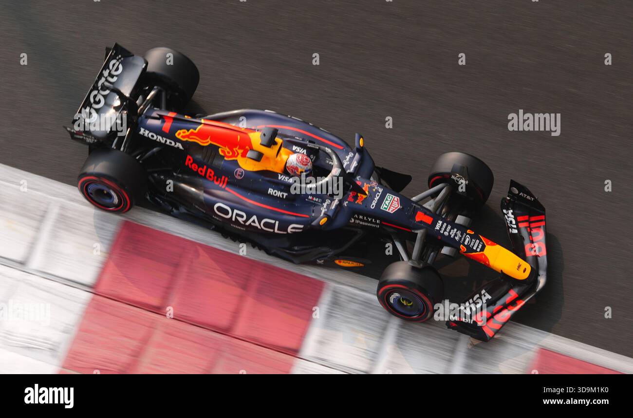 Red bull max verstappen abu dhabi 2025 hi-res stock photography and ...