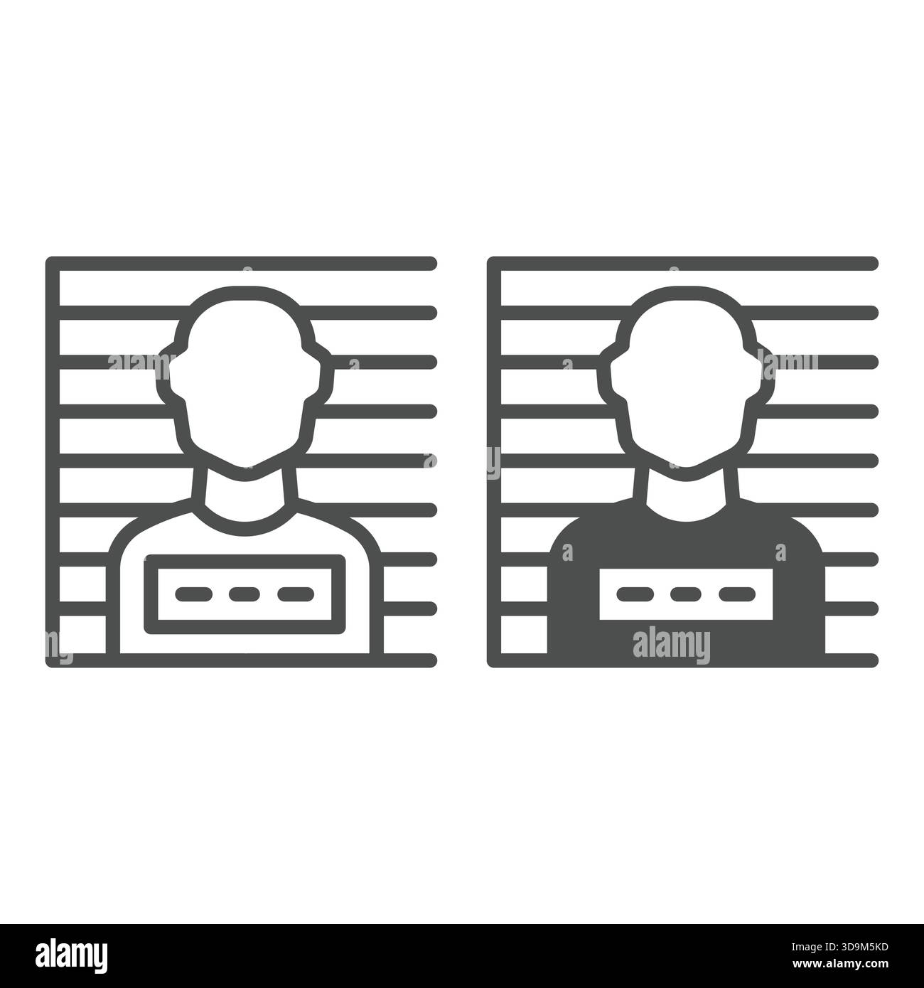 Crime photo wall Black and White Stock Photos & Images - Alamy