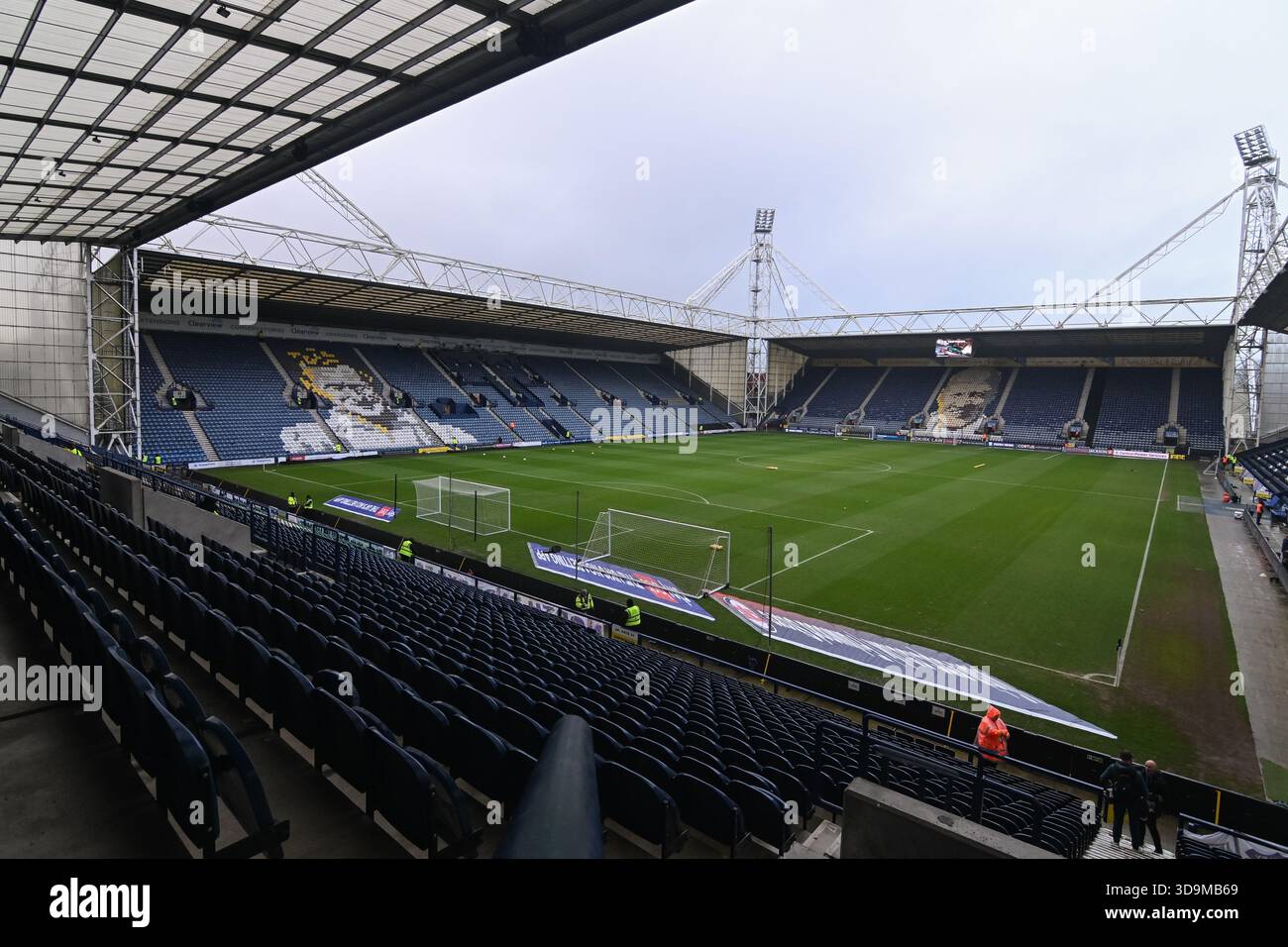 A general view of Deepdale Stadium ahead of the Sky Bet Championship ...