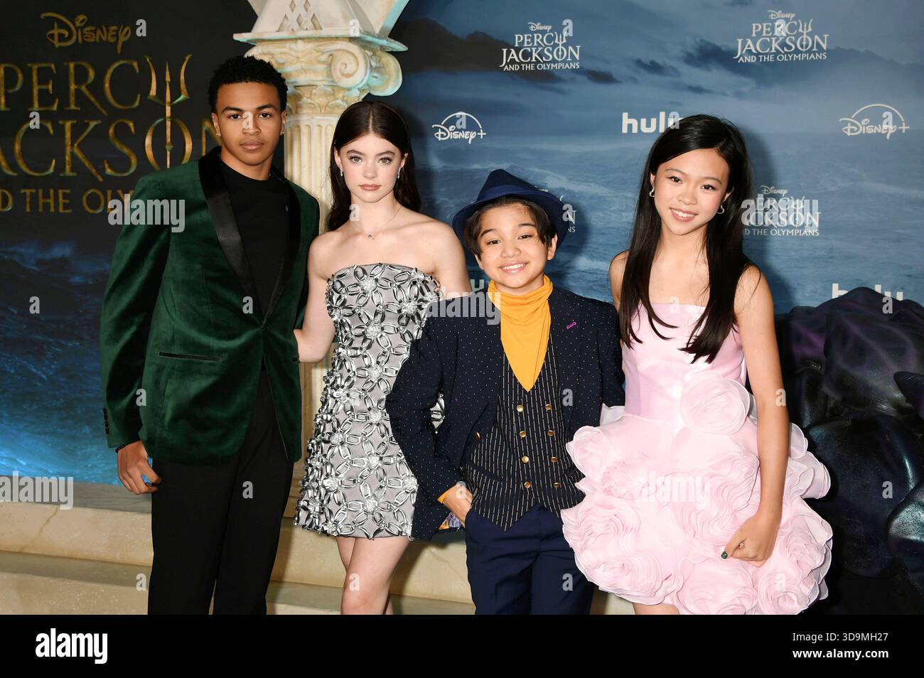 Shaun Dixon, Kenzi Richardson, Milo Maharlika und Jiwon Lee bei der ...