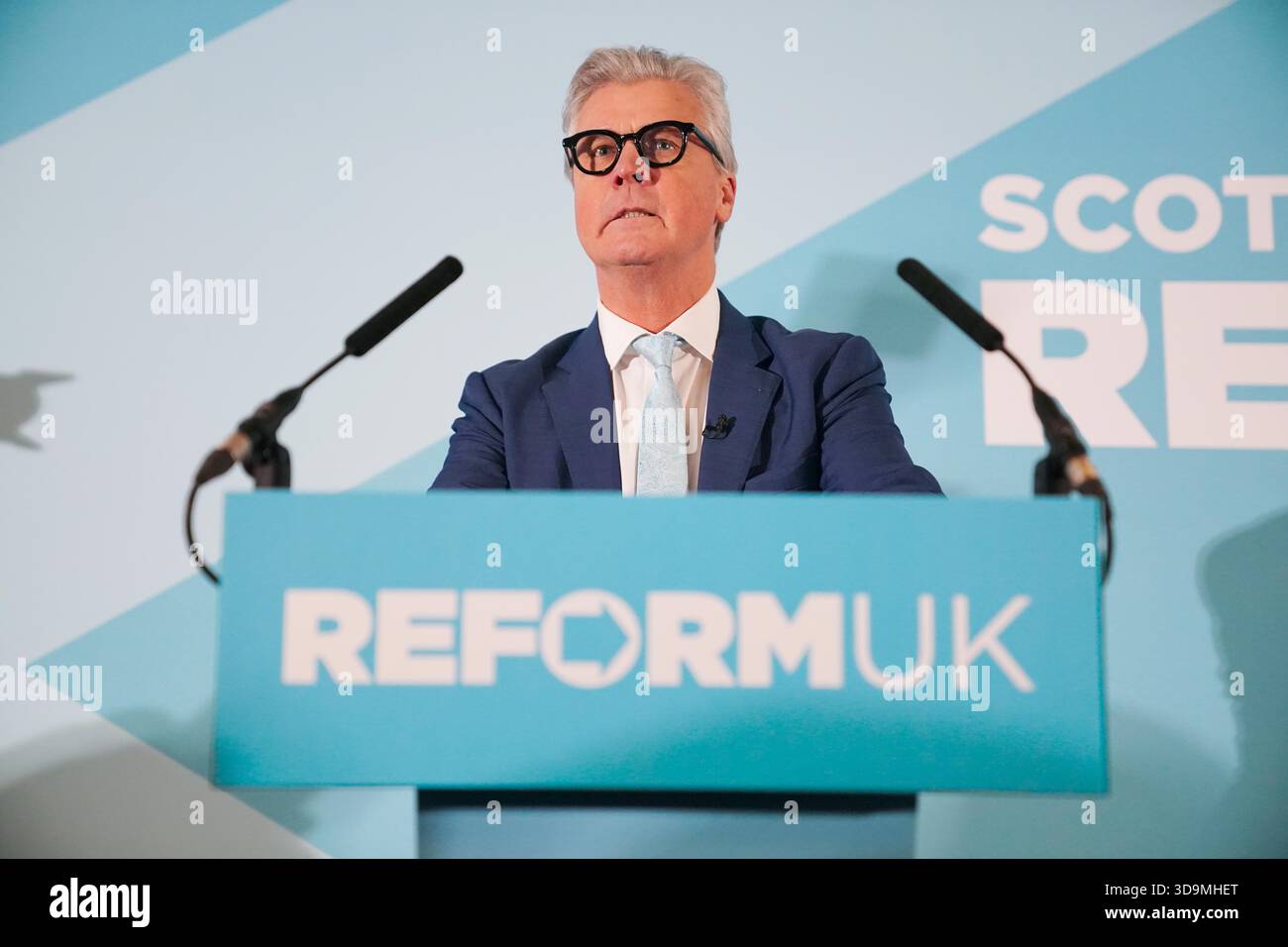 Lord Malcolm Offord speaking at the MacDonald Inchyra Hotel & Spa in ...