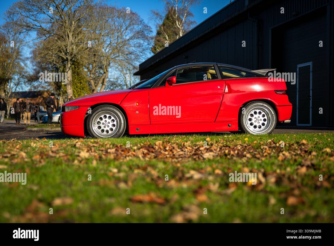 Alfa Romeo SZ, on display at the Bicester Motion assembly held on the ...