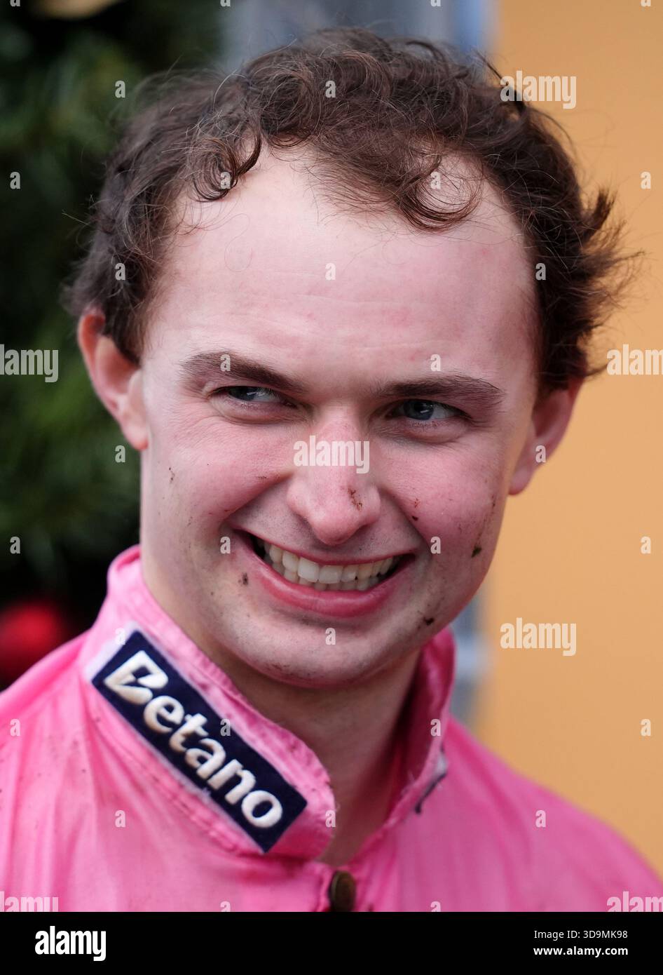 Sean Bowen, jockey of Go Dante after winning the Bet At Your Best With ...