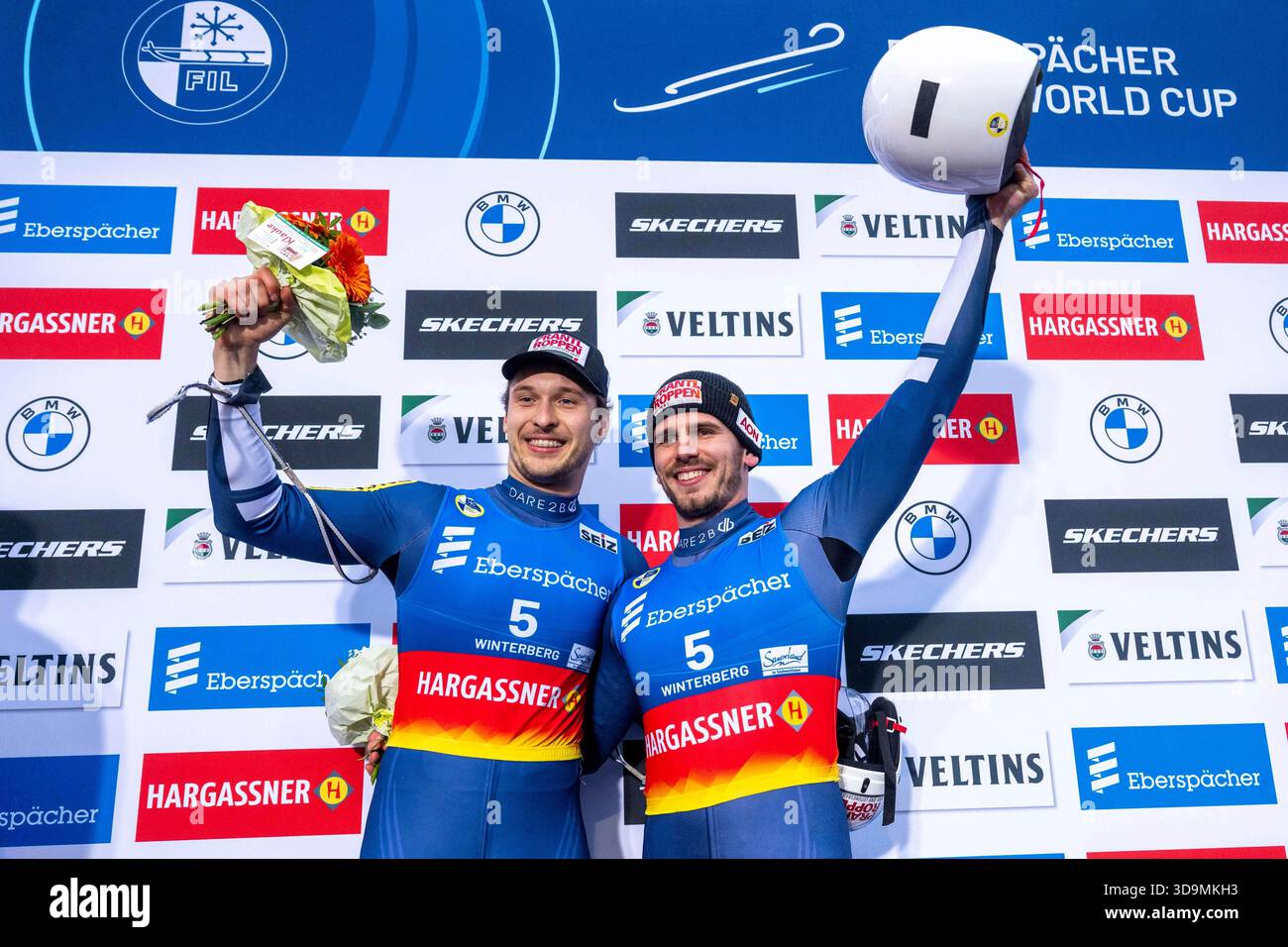 Austria's Juri Thomas Gatt, left, and Riccardo Martin Schoepf, right ...
