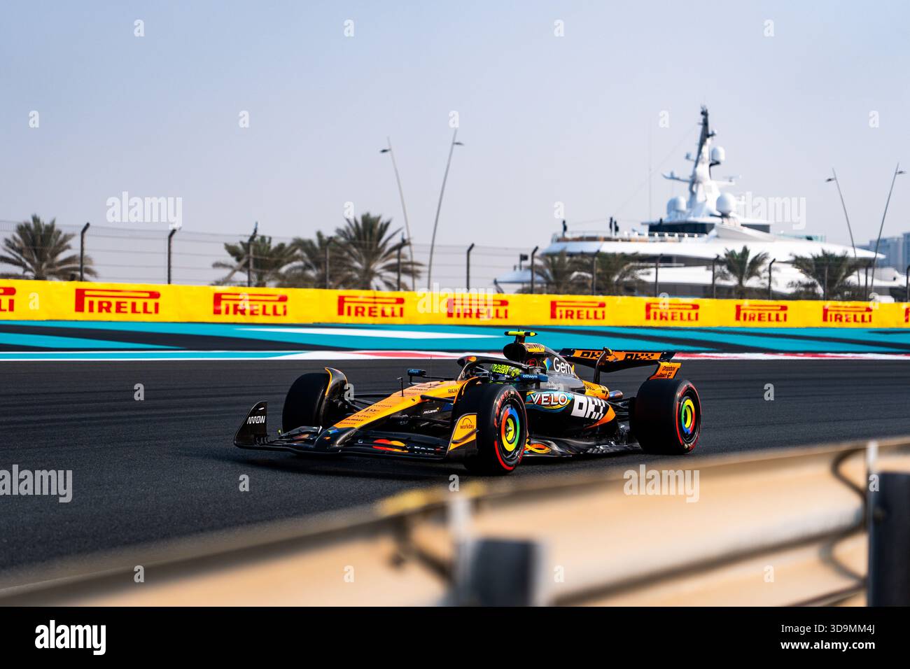 McLaren Formula 1 Team's British driver Lando Norris seen in action ...