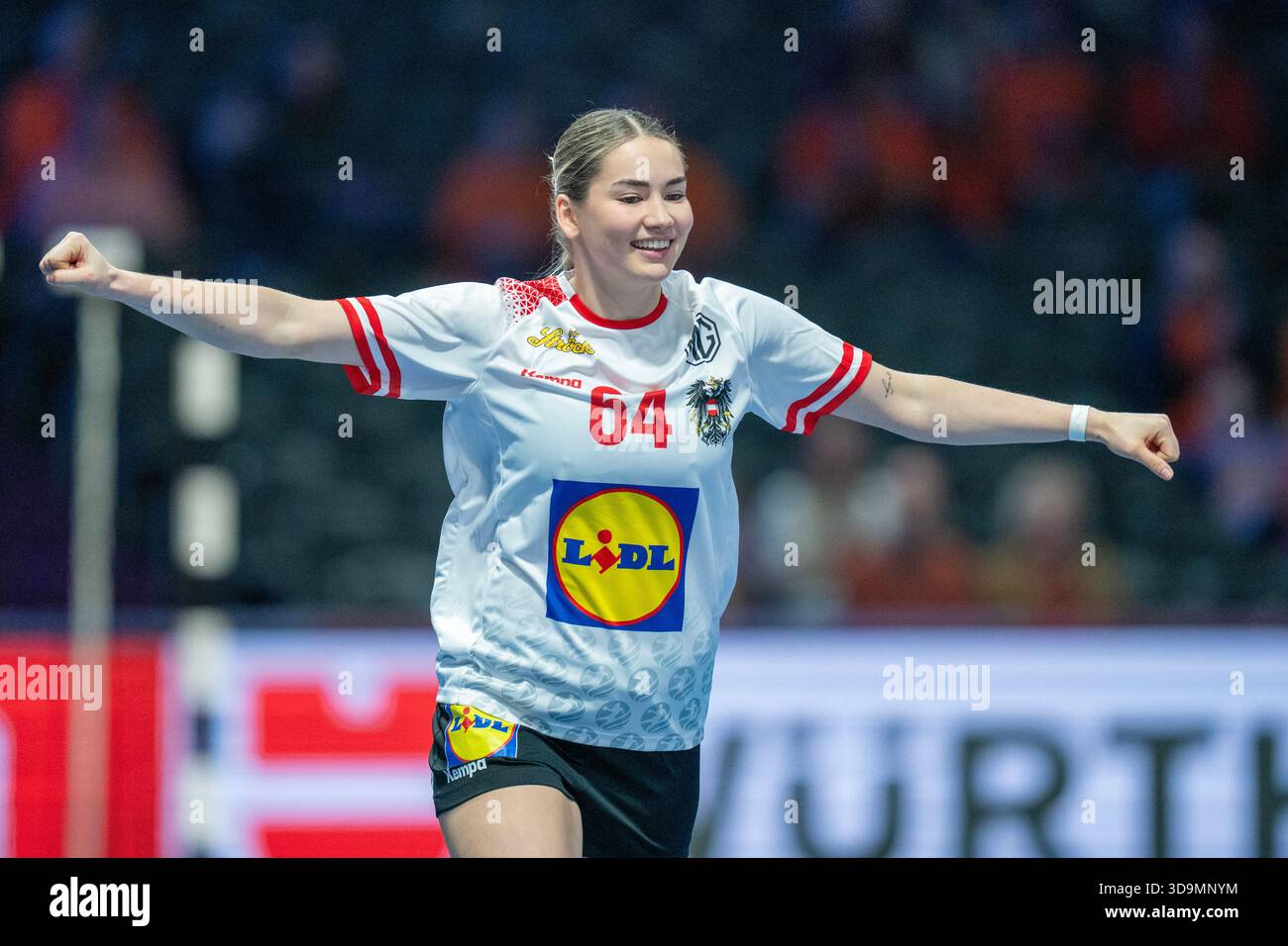 ROTTERDAM, NETHERLANDS - DECEMBER 6: Ana Pandza of Austria during the ...