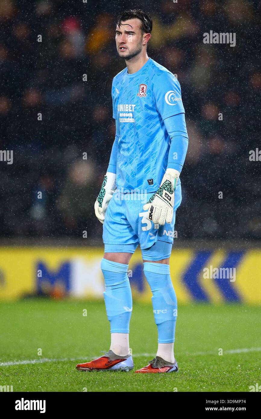 MKM Stadium, Hull, England - 5th December 2025 Sol Brynn Goalkeeper of ...