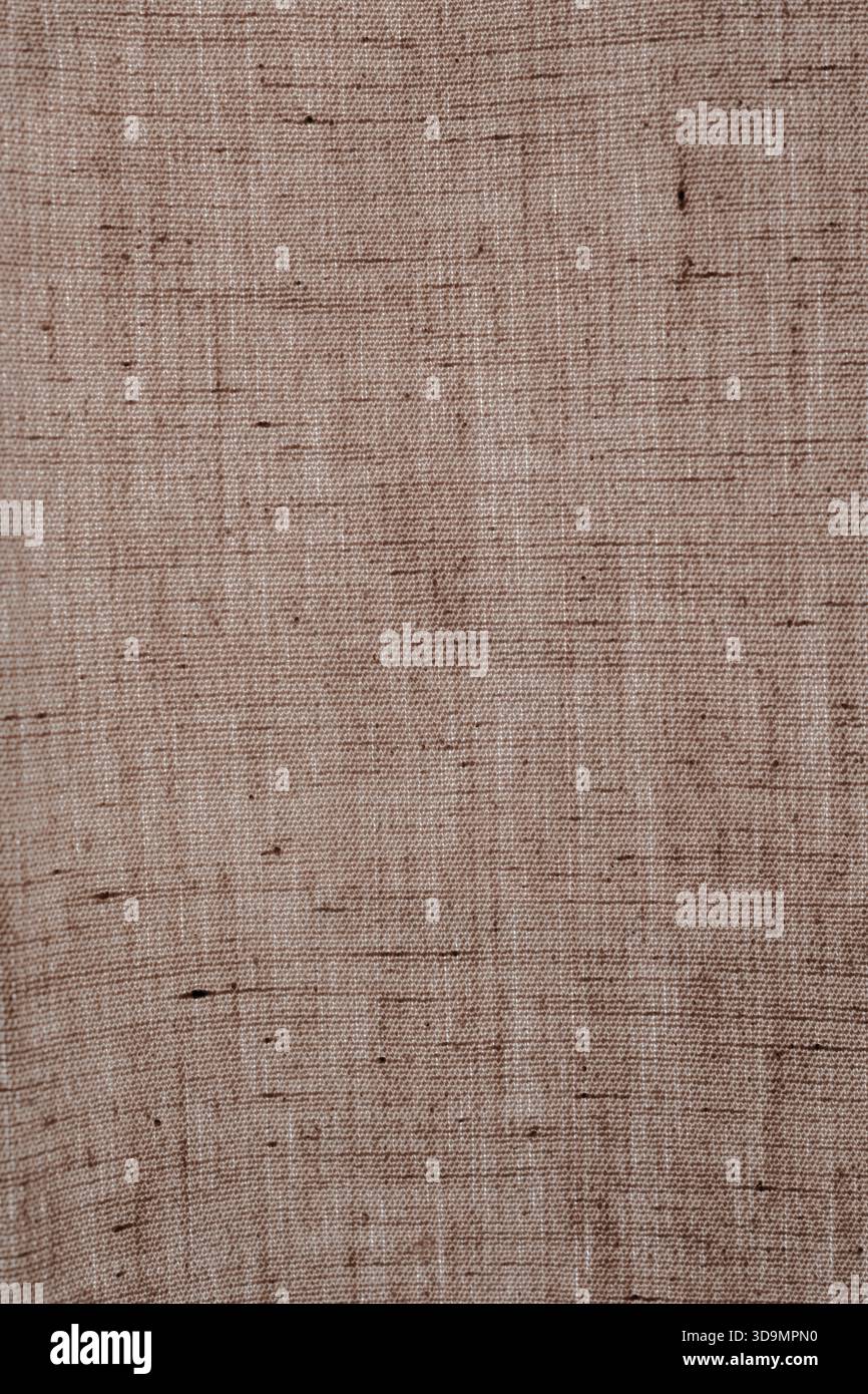 Natural Linen Fabric Texture. Detail of Backlit Flax Weaving Stock ...