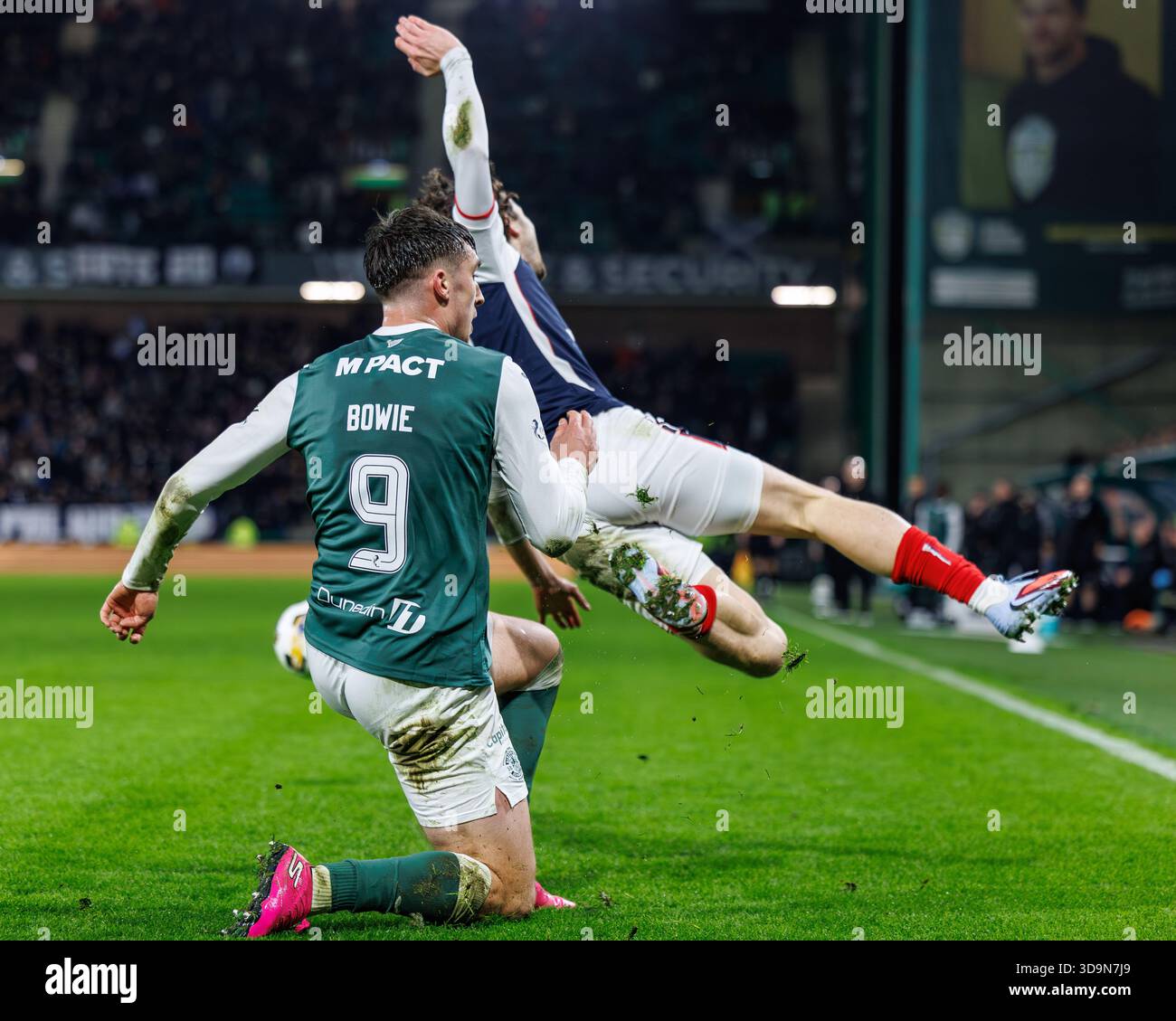 Easter Road, Edinburgh, Scotland, UK. 6th Dec 2025. Hibernian V Falkirk ...