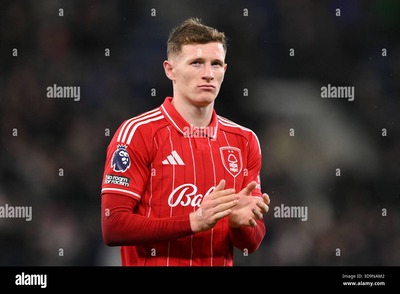 Elliot Anderson of Nottingham Forest looking dejected after defeat ...