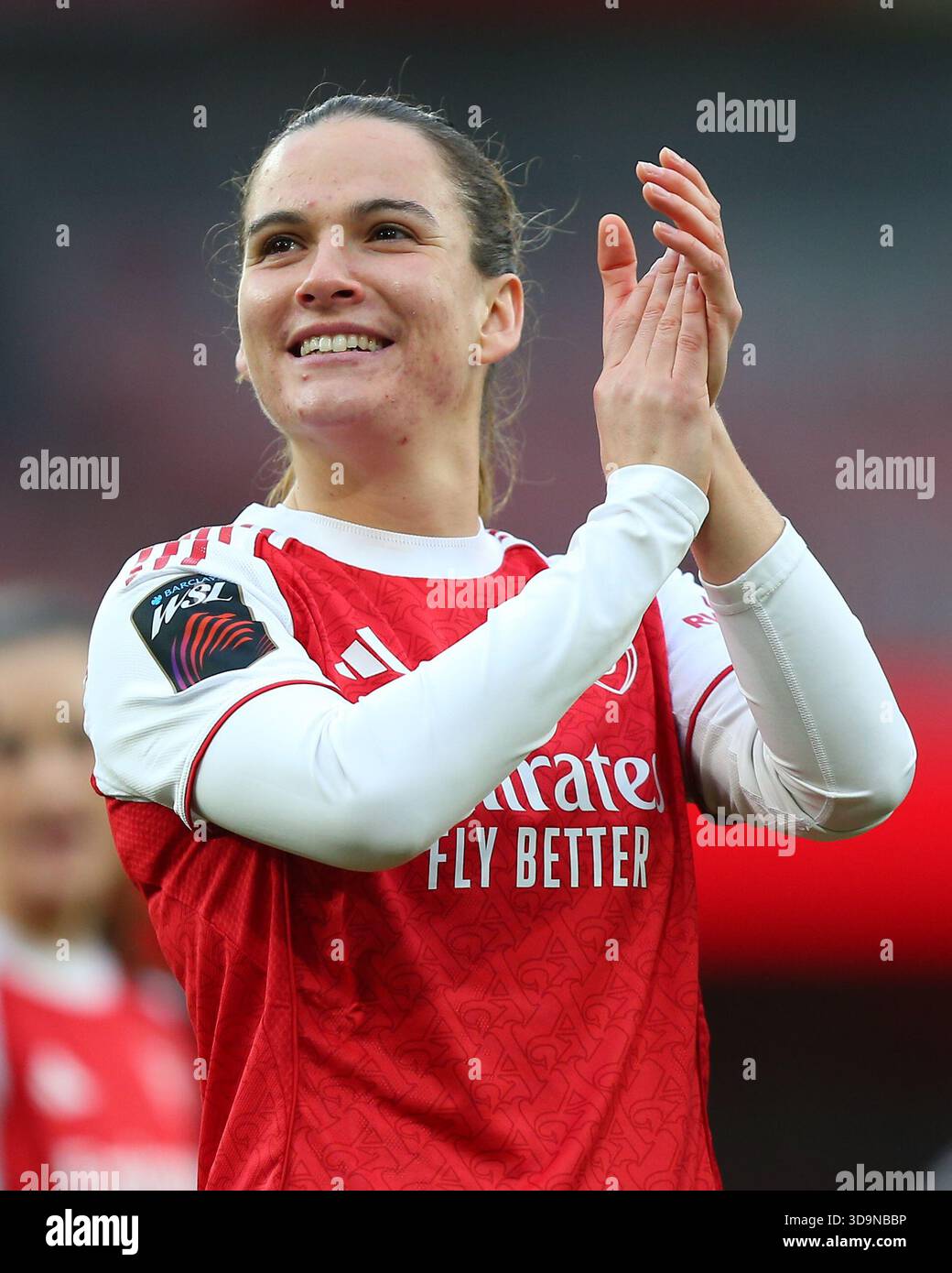 London, England, December 06 2025: Laia Codina (5 Arsenal) shows ...