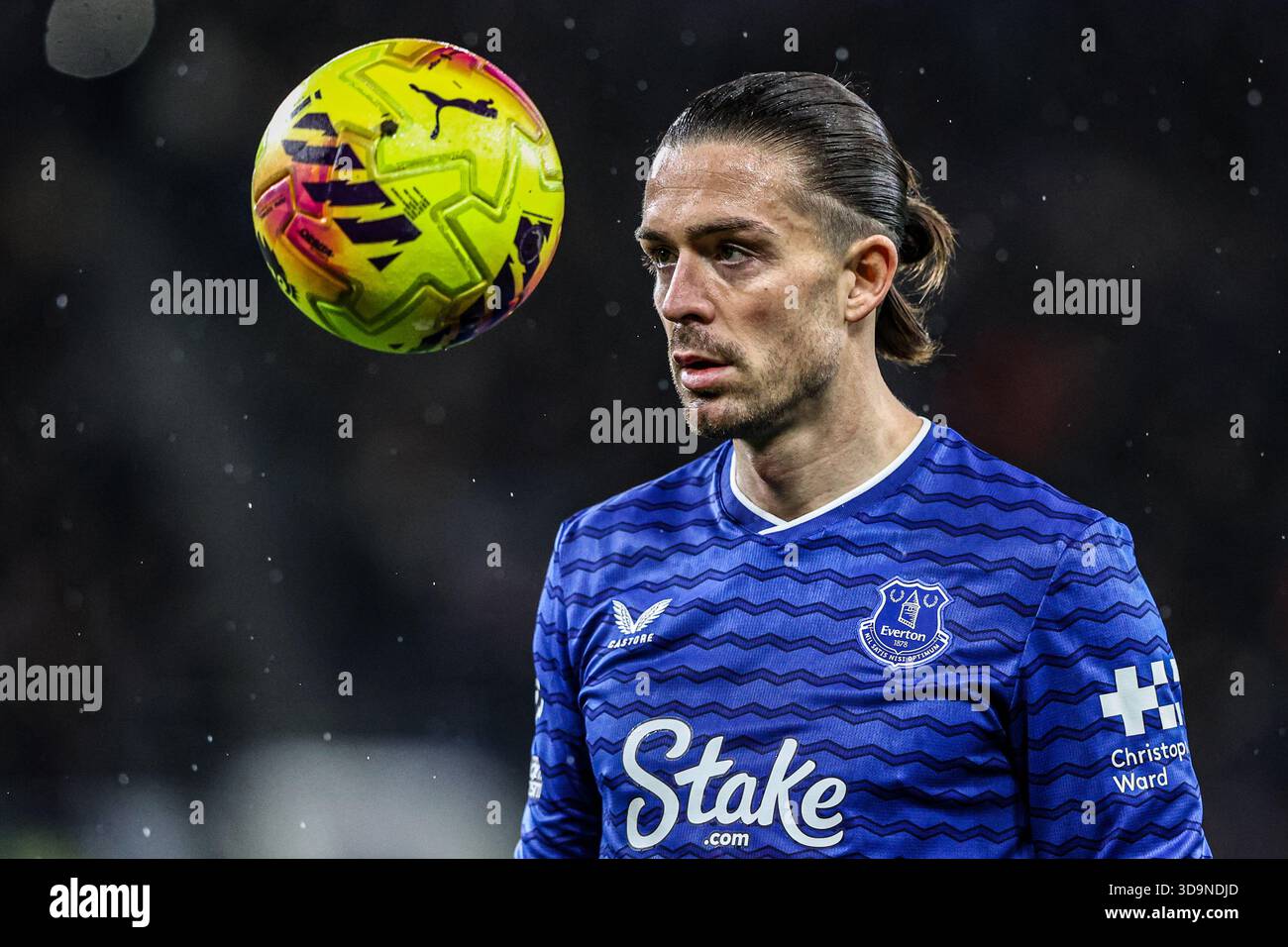 Jack Grealish of Everton during the Premier League match Everton vs ...
