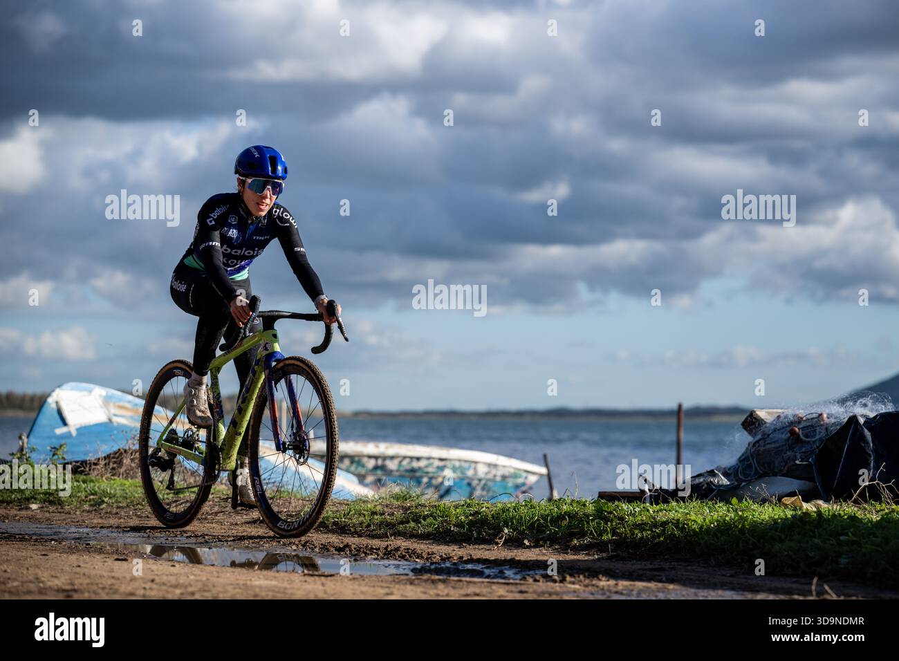 Dutch Shirin van Anrooij pictured in action during a training session ...