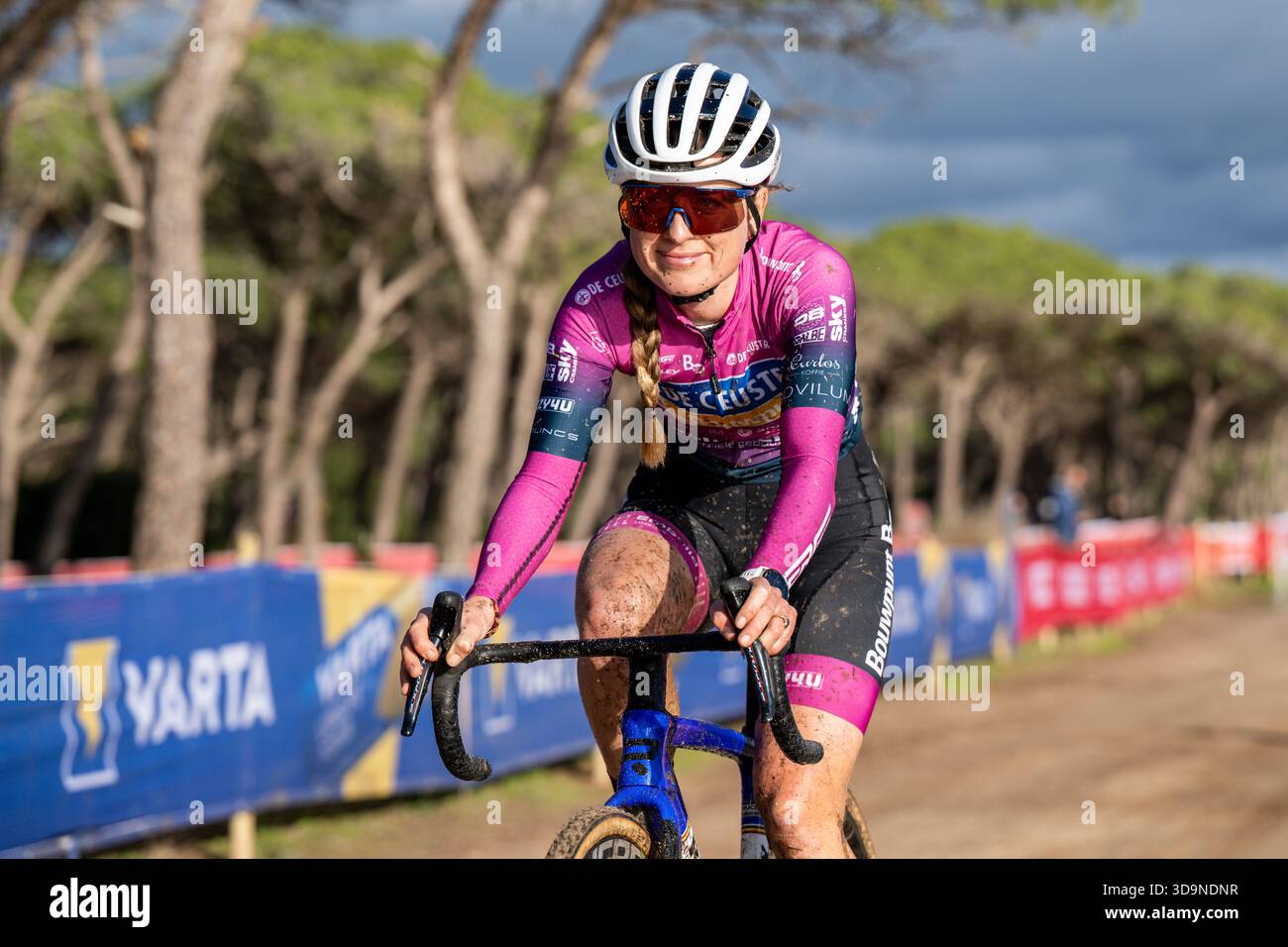 Dutch Denise Betsema pictured in action during a training session ...