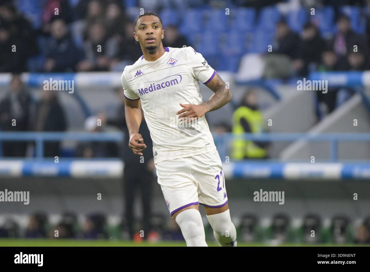 Fiorentina's midfielder Cher Ndour during US Sassuolo vs ACF Fiorentina ...